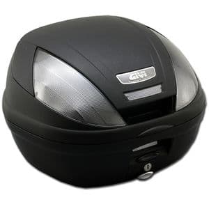 GIVI E370 TECH Monolock Top Box Black Embossed 39 litre