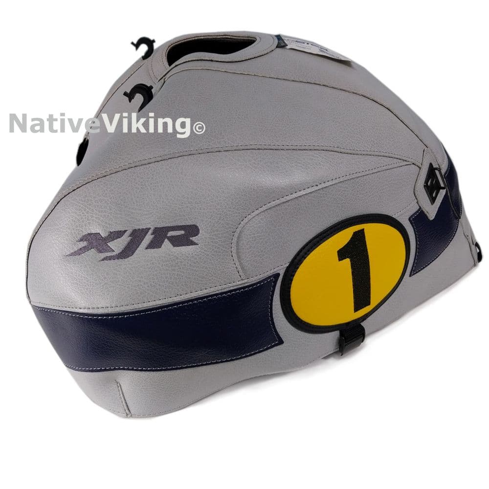 Yamaha XJR 1300 2009 Bagster Tank Cover 1447N 02 14 Light Grey/Dark Blue