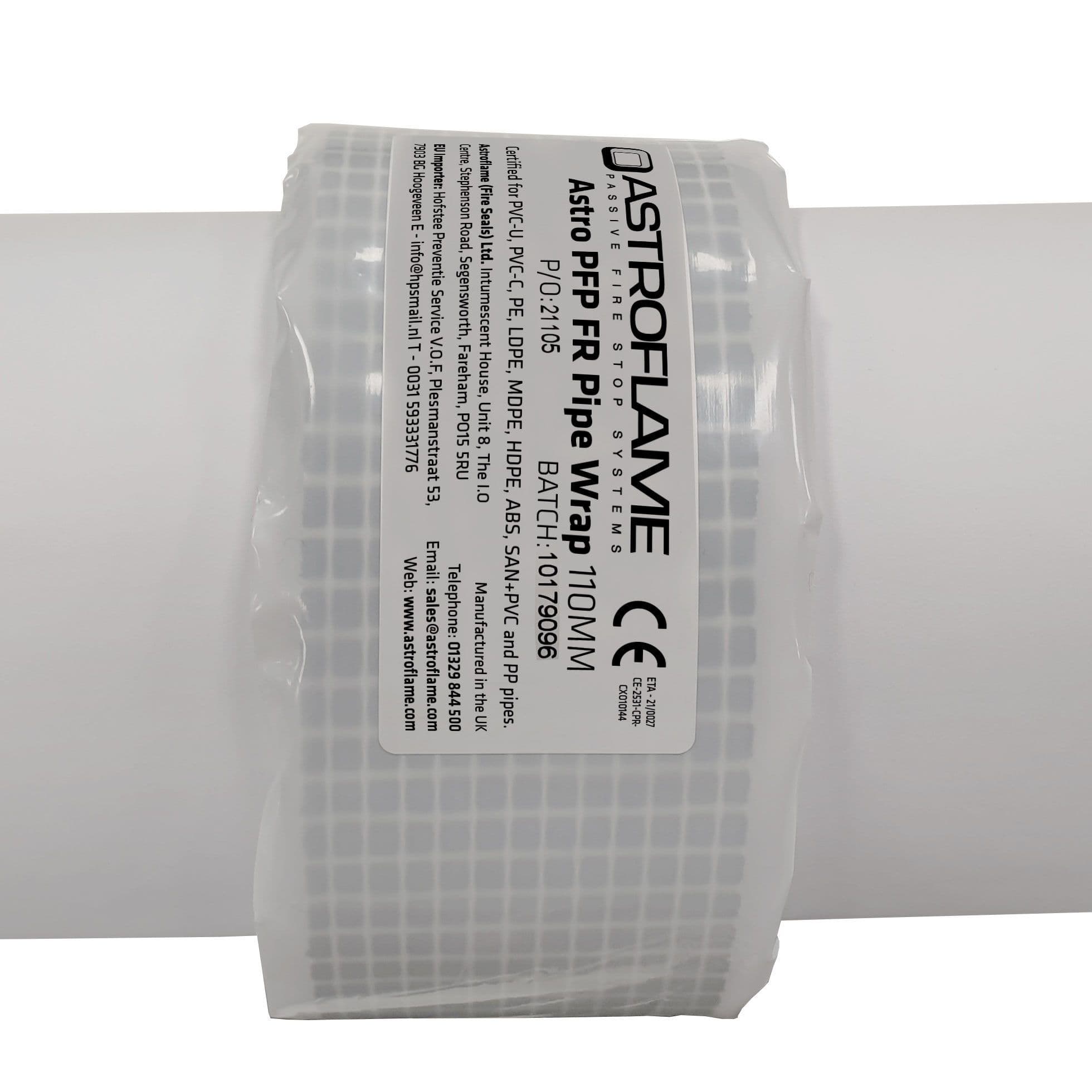 PFP FR Pipe Wrap 110mm | Shop at Passive Fire Protection