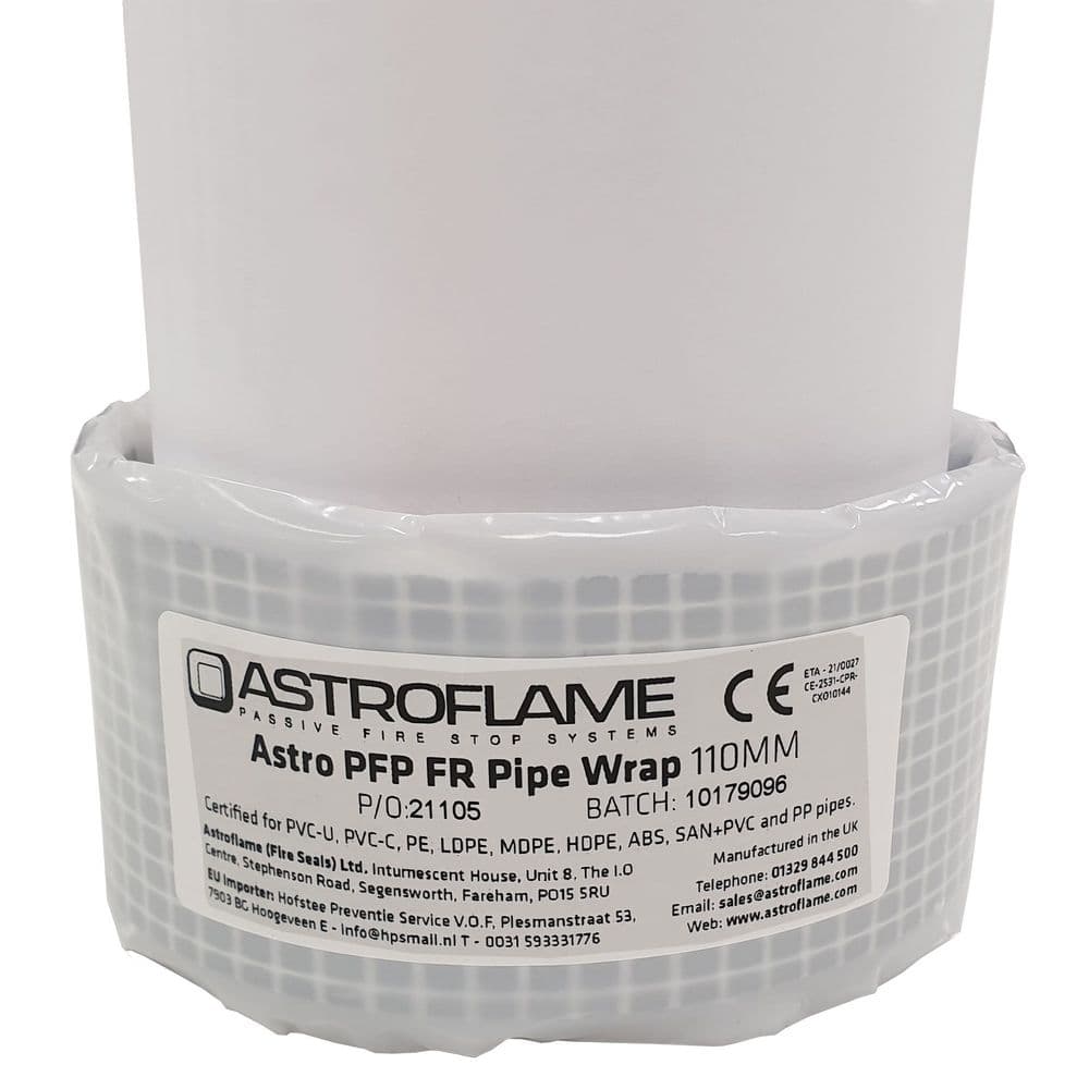 PFP FR Pipe Wrap 110mm | Shop at Passive Fire Protection