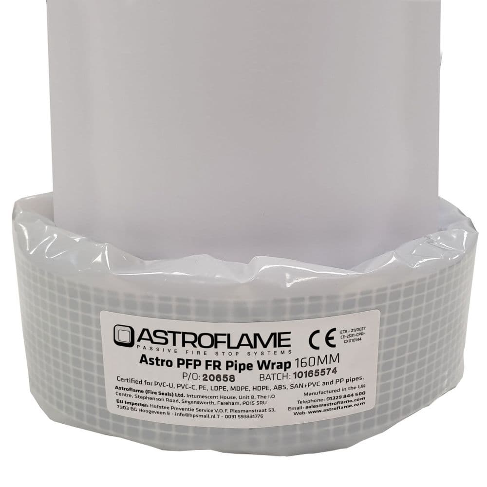 PFP FR Pipe Wrap 160mm | Shop at Passive Fire Protection