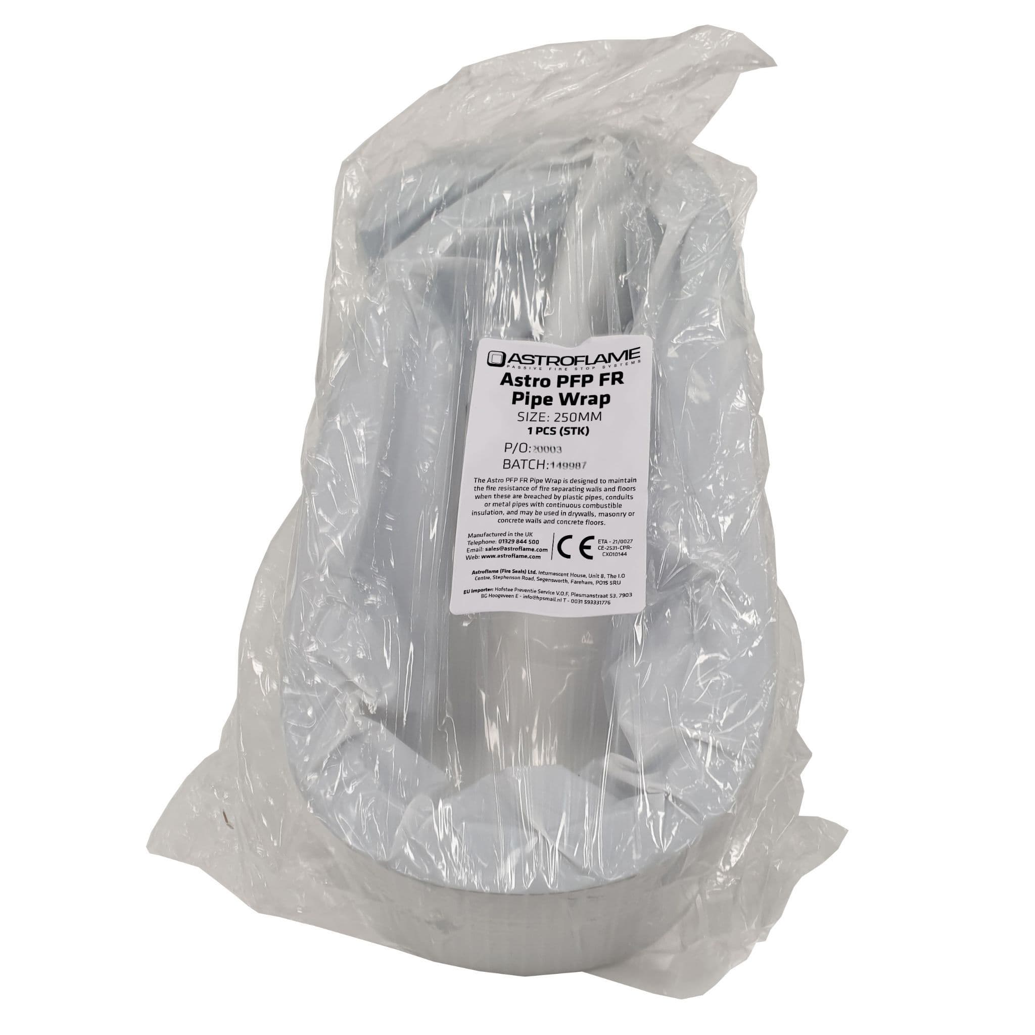 PFP FR Pipe Wrap 250mm | Shop at Passive Fire Protection