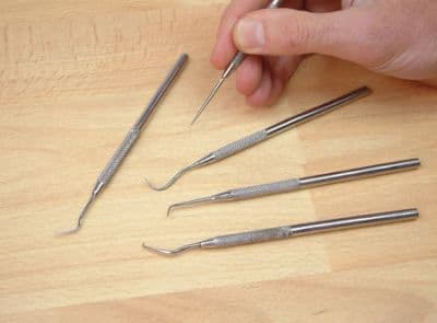 70839 5pc Stainless Steel Probe Set in wallet