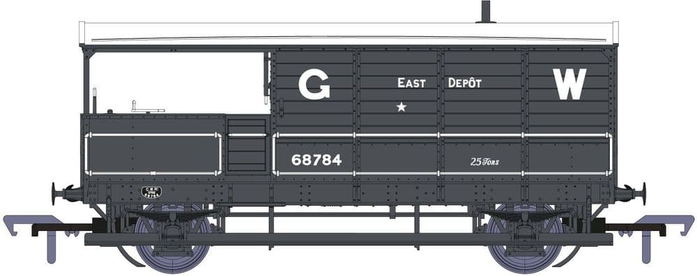 918003 GWR Dia AA20 Toad No 68784 East Depot GW grey large