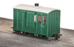 GR530UG GVT 4-wheel brake coach plain green