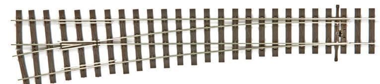 SLU1189 SL-U1189 Code 75 Bullhead Large Radius Left Hand Turnout