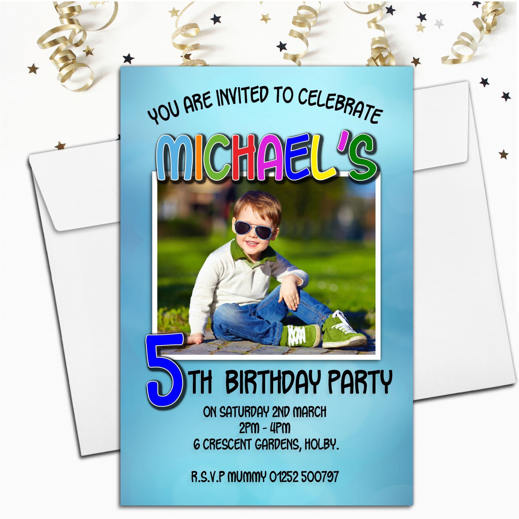 10 Boys Birthday Invitations Printable
