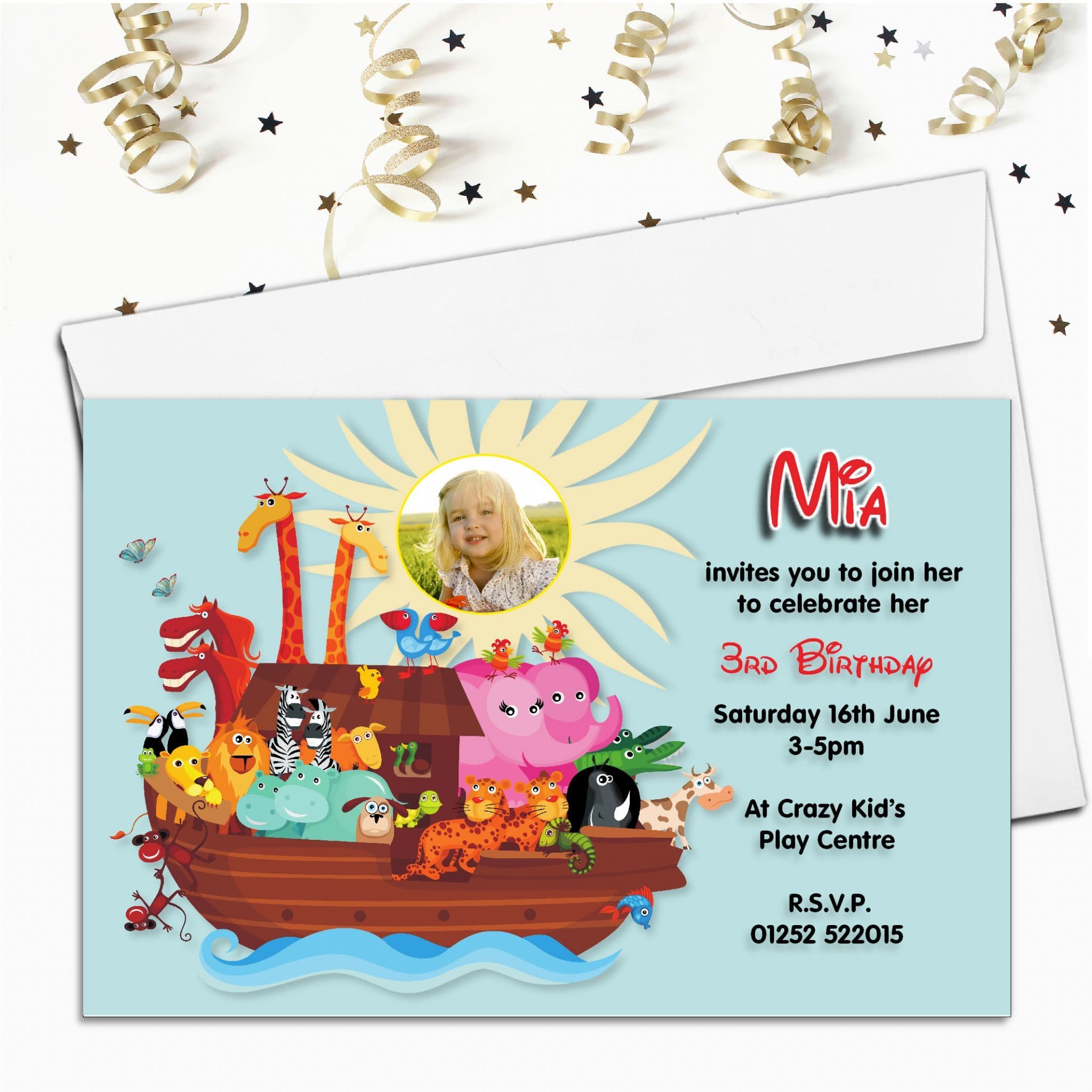 Noahs Ark Invitations Party Vintage Noah's Ark 1st Birthday | A Blog