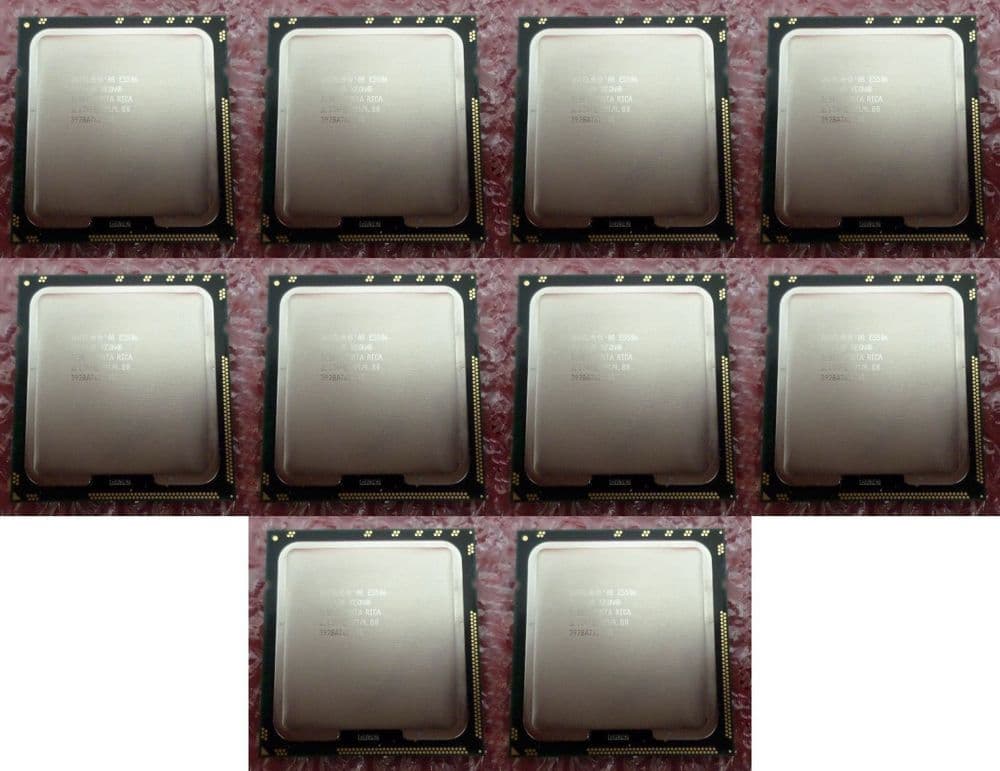 10 x Intel Xeon E5506 2 13GHz Quad Core 4MB Cache CPU Processor SLBF8 ...