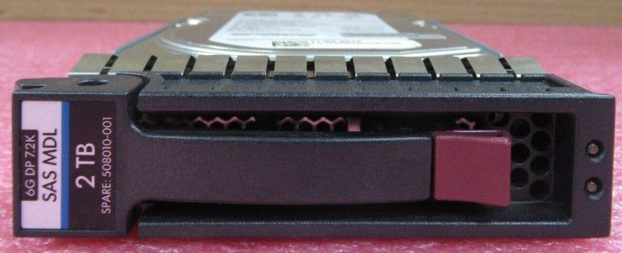 12 x HP 2TB 3 5" SAS 6G 7 2K 8 5ms Dual Port Hot-Plug HDD 508010-001 ...