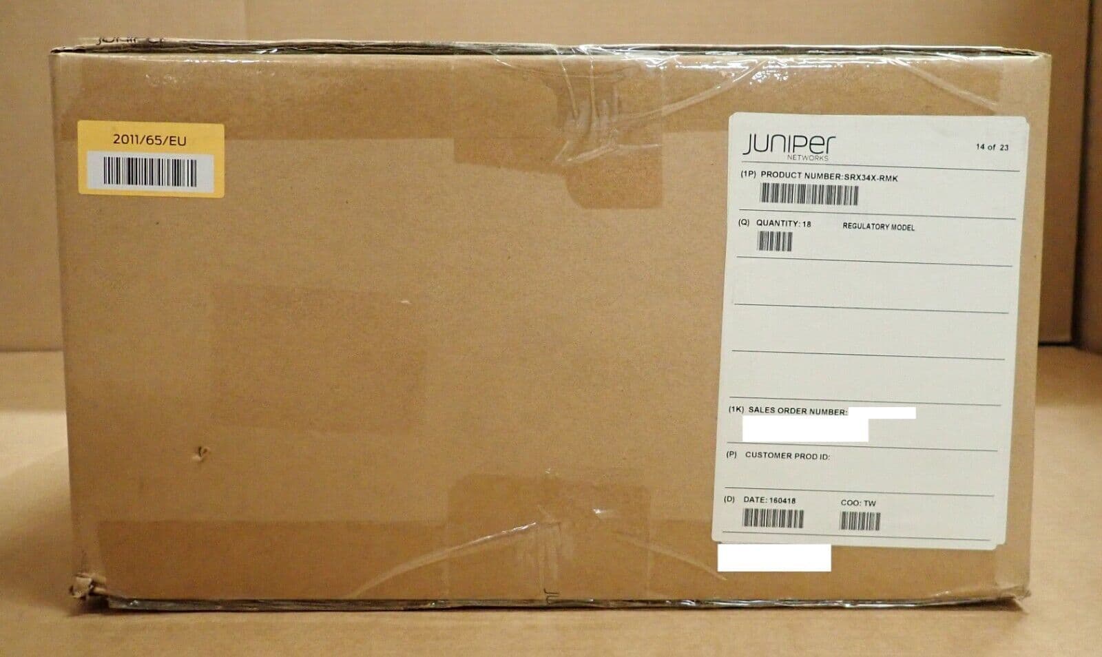 18x New Juniper Networks SRX345 / SRX340 Rack Mount Ear Kits SRX34X-RMK