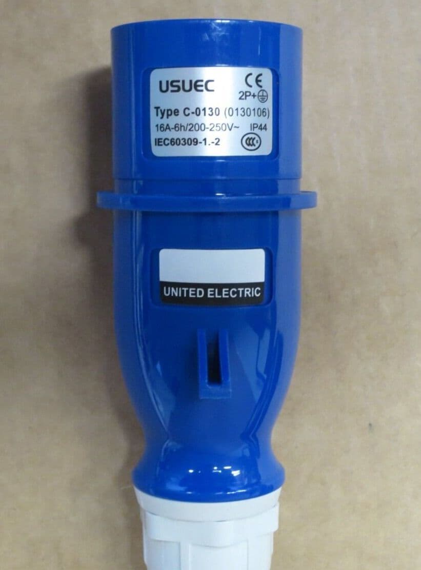 19" 1U Rackmount 16A 250V Single Phase to 6-Way UK Output PDU On/Off ...