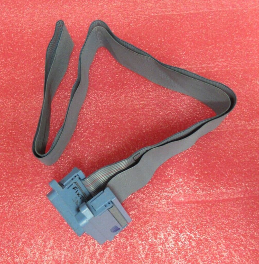 1M Flat Blue Ribbon Cable DB25 Male To DB25 Male