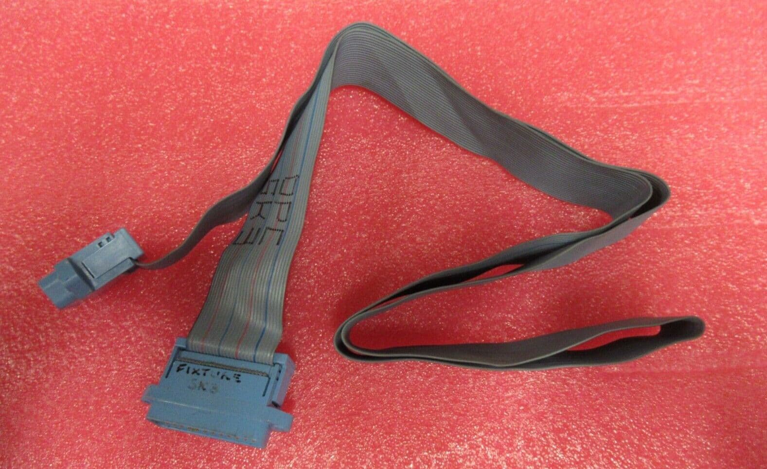1M Flat Blue Ribbon Cable DB25 Male To DB25 Male