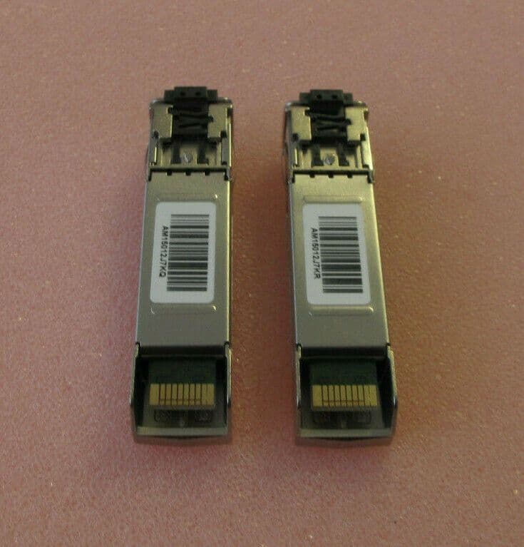 2 x Avago AFBR-5710PZ 1000Base 850nm Dual-LC SX SFP Transceiver Module