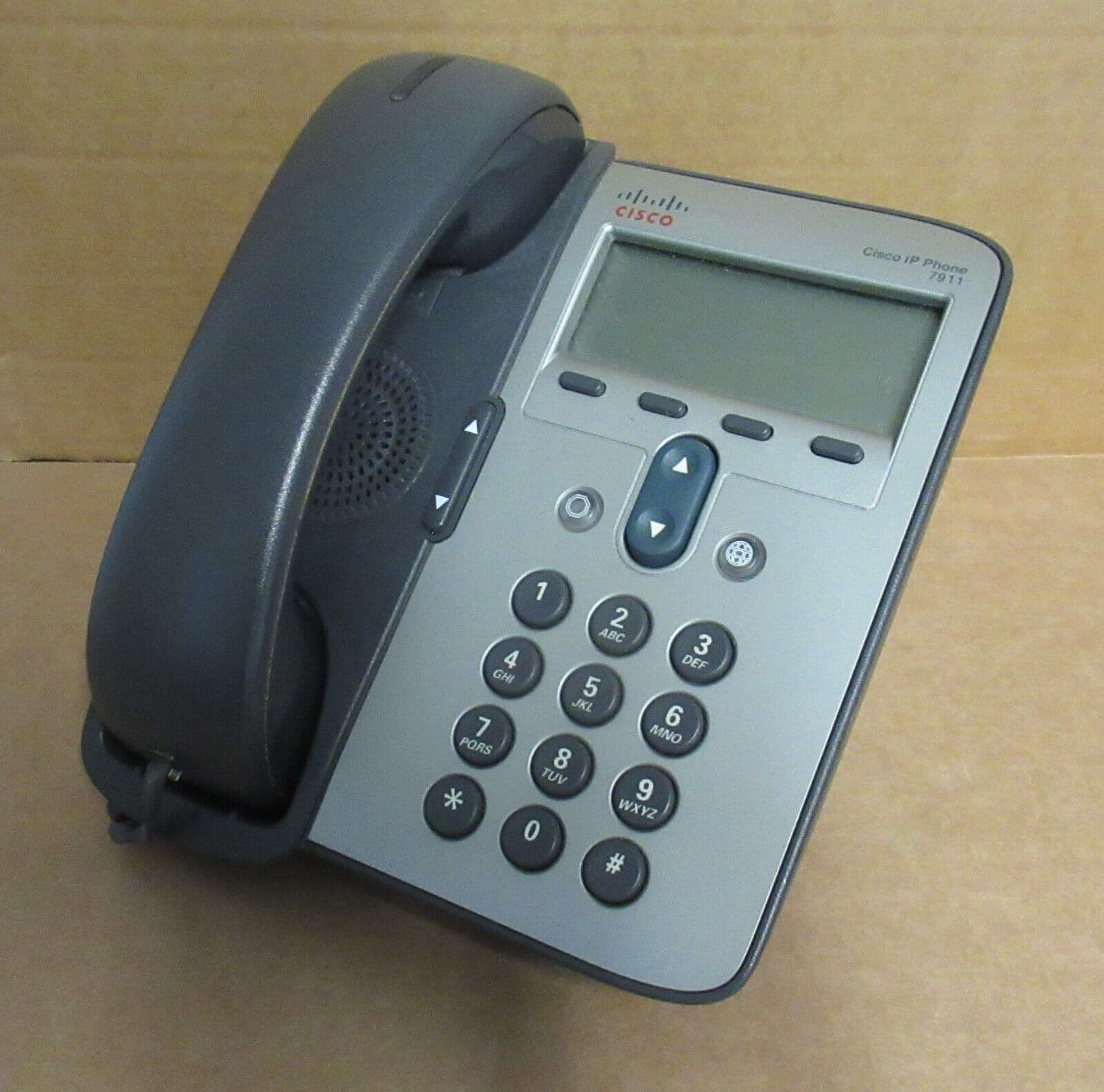 2 x Cisco IP 7911 Business VoIP LAN Wired Office Phone Handset 68-2779-02