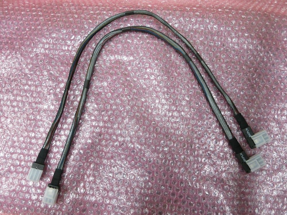 2 x Dell PowerEdge R710 Mini-SAS A/B-H700/H200 RAID Cables 2 5 ...