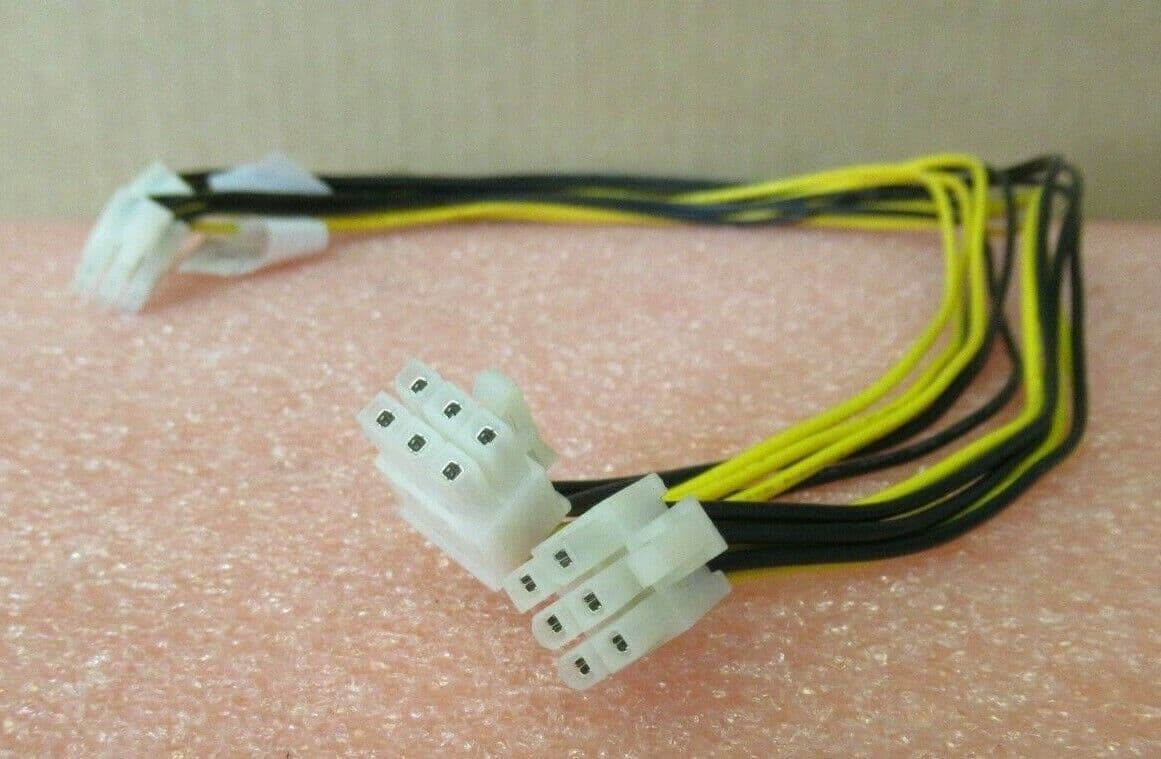 2 x Fujitsu 3 5-inch HDD 45cm MOBO to Backplane Power Cable T26139 ...