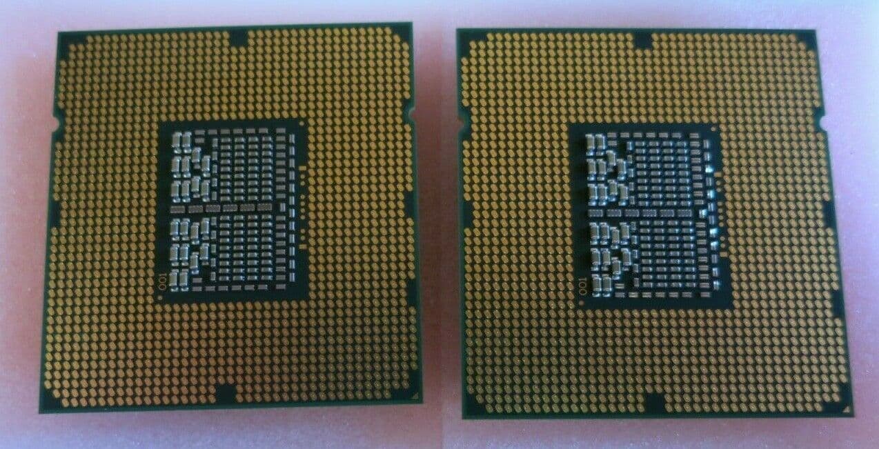 2 x Intel Xeon SLBF4 X5560 4 Core 2 80GHz 6 40GT/s 8MB Socket LGA1366 ...