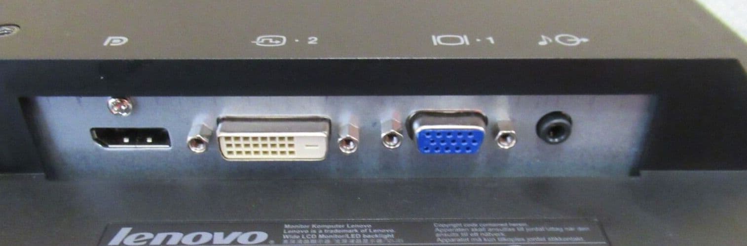 2 x Lenovo ThinkVision LT2252PWA 2572MB1 22" LCD TFT LED Monitor With ...