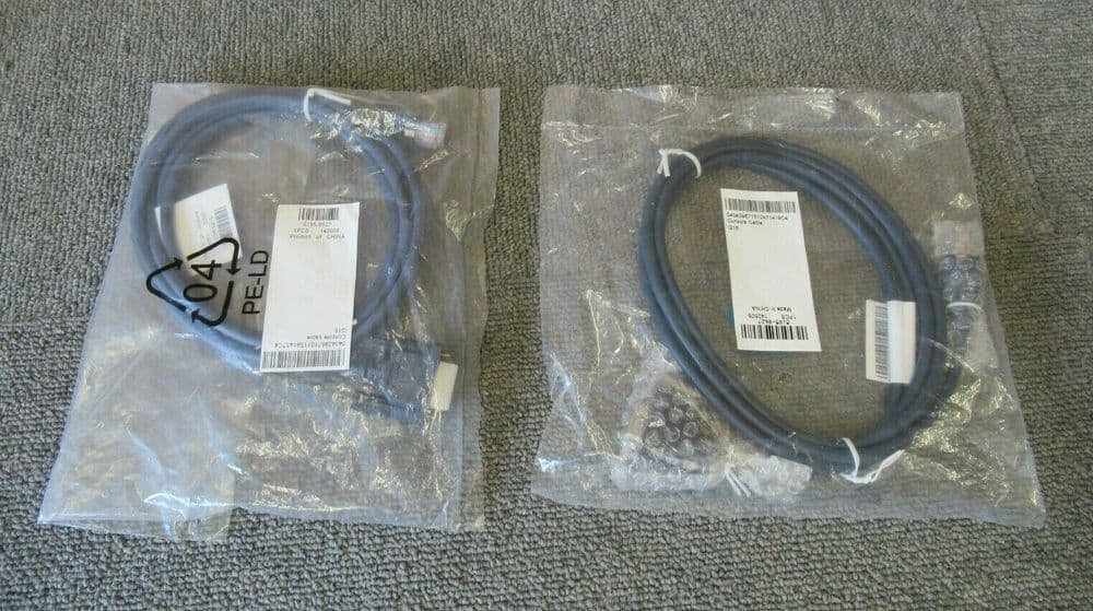 2 x New HP 5185-8627 1 8M Cisco Console Port DB9 RS232 To RJ45 CAT5 ...