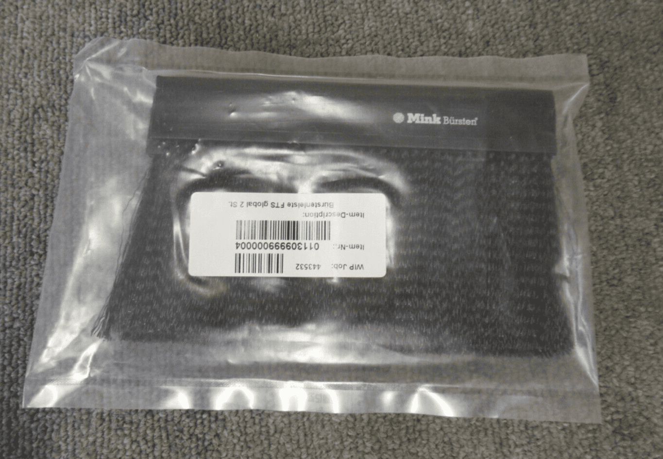 2 x New Mink Buersten Mink Flex-System Flexible Brush Seal 150mm ...