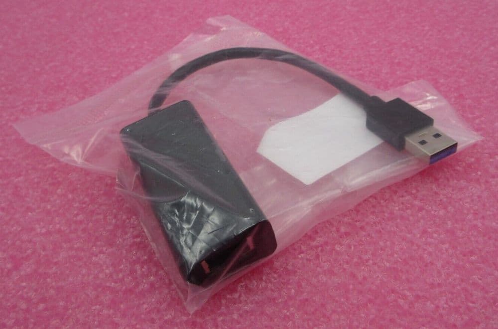 2 x New USB 3 to Gigabit Ethernet 20cm RJ-45 Network LAN Adapter 1Gbps ...