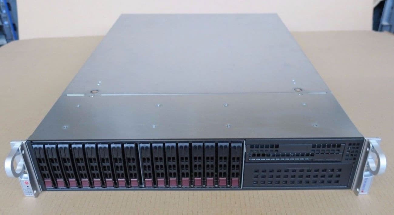 2 x Supermicro CSE-213 customised spec networking