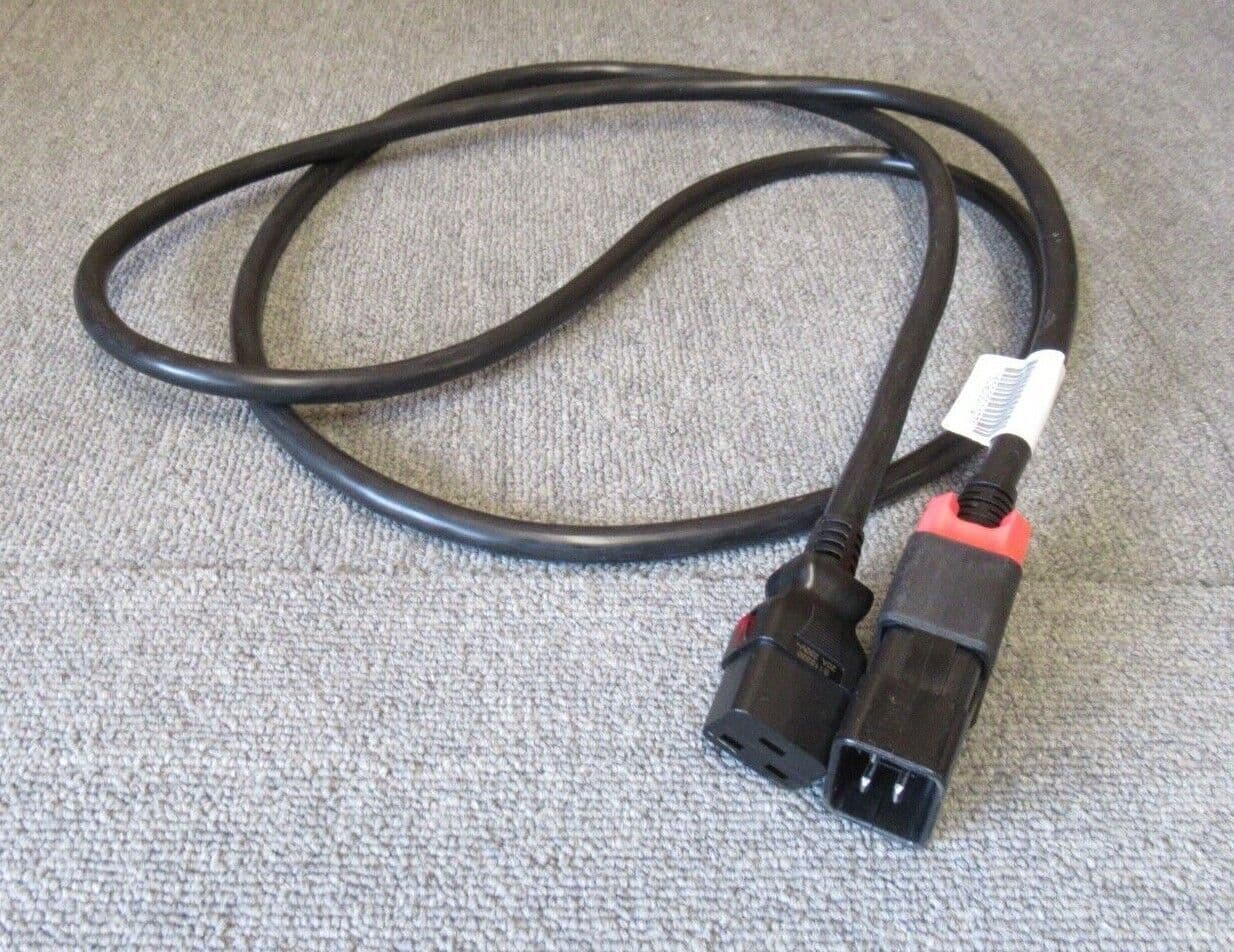 2 x Zonit zLock-zC20-12-aC19-2 5m IEC Dual Locking Cable 2 5M Black C20 ...
