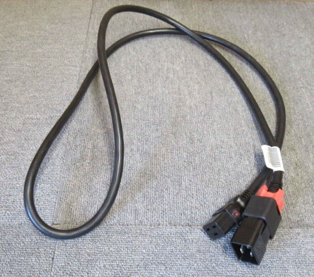 2 x Zonit zLock-zC20-12-aC19-2m IEC Dual Locking Cable 2M Black C20 To C19