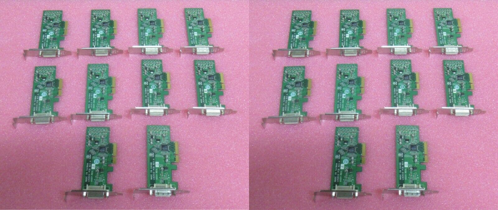 20 x Fujitsu LR2910 Esprimo PCI-E DVI ADD2 Flexislot Card S26361-D1500 ...