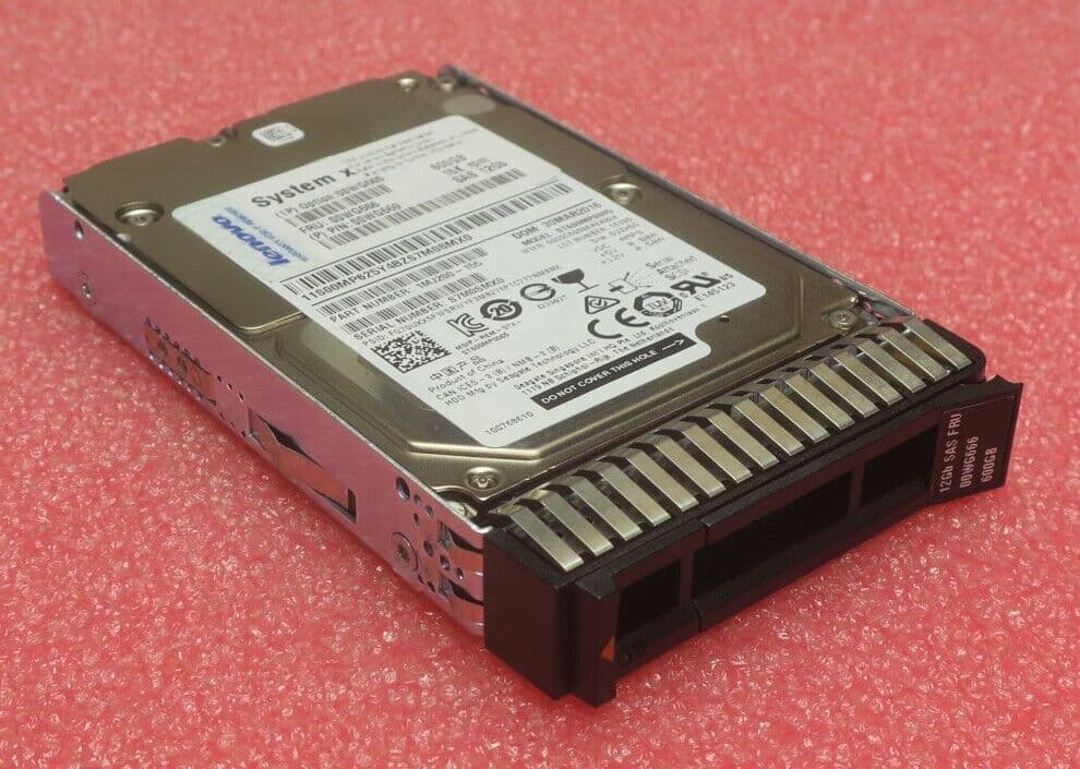 24x Lenovo 600GB 15K SAS 12G 2 5" Hot-Swap Hard Drive HDD G3HS 00WG666 ...