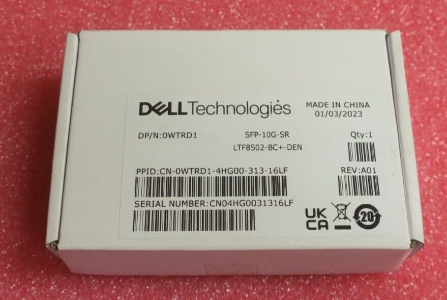 24x NEW Dell WTRD1 10GBASE-SR 850nm MMF LC SFP LTF8502-BC -DEN 407-BBOU