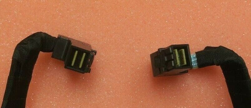 2x Amphenol Internal Mini SAS SFF 8643 to 8087 12G Cables RHS36-0358 ...