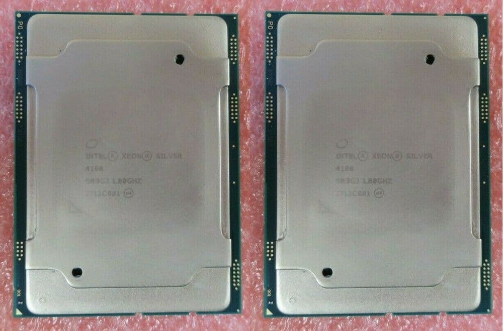 2x Intel Xeon Eight-Core Silver 4108 1 80GHz Server CPU Processor SR3GJ ...