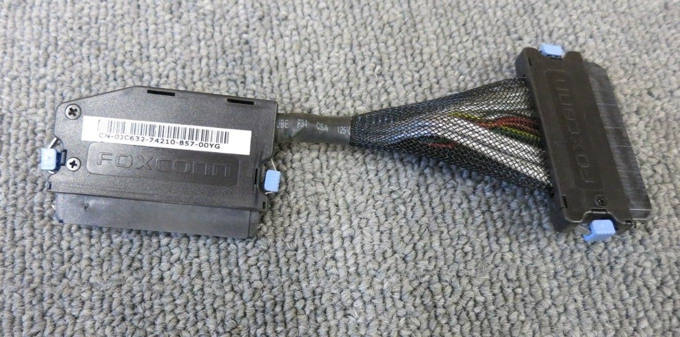 3 x Dell JC632 SAS X4 PERC 5x8 Daughter Control Backplane Cable ...