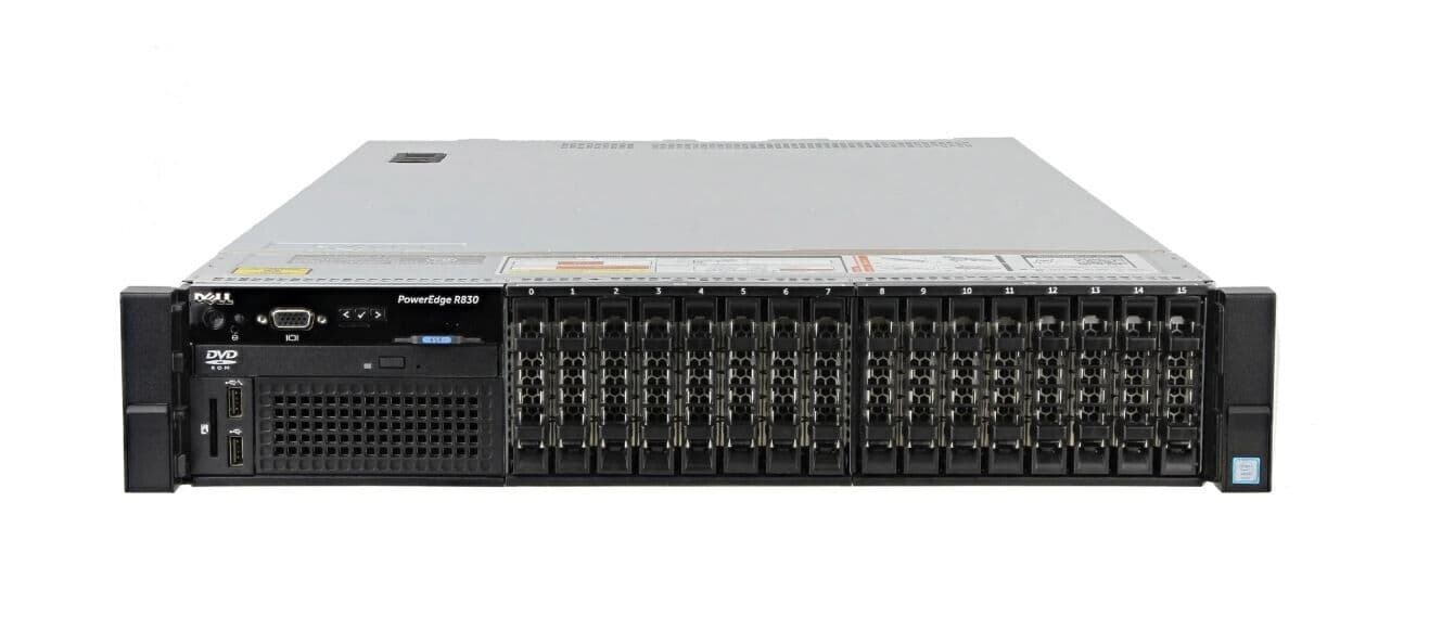 3 x Dell PowerEdge R830 16 bay CTO