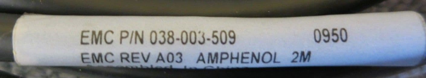 3 x EMC 038-003-509 HSSDC To HSSDC 2M Cable Symmetrix Dell RAID Array ...