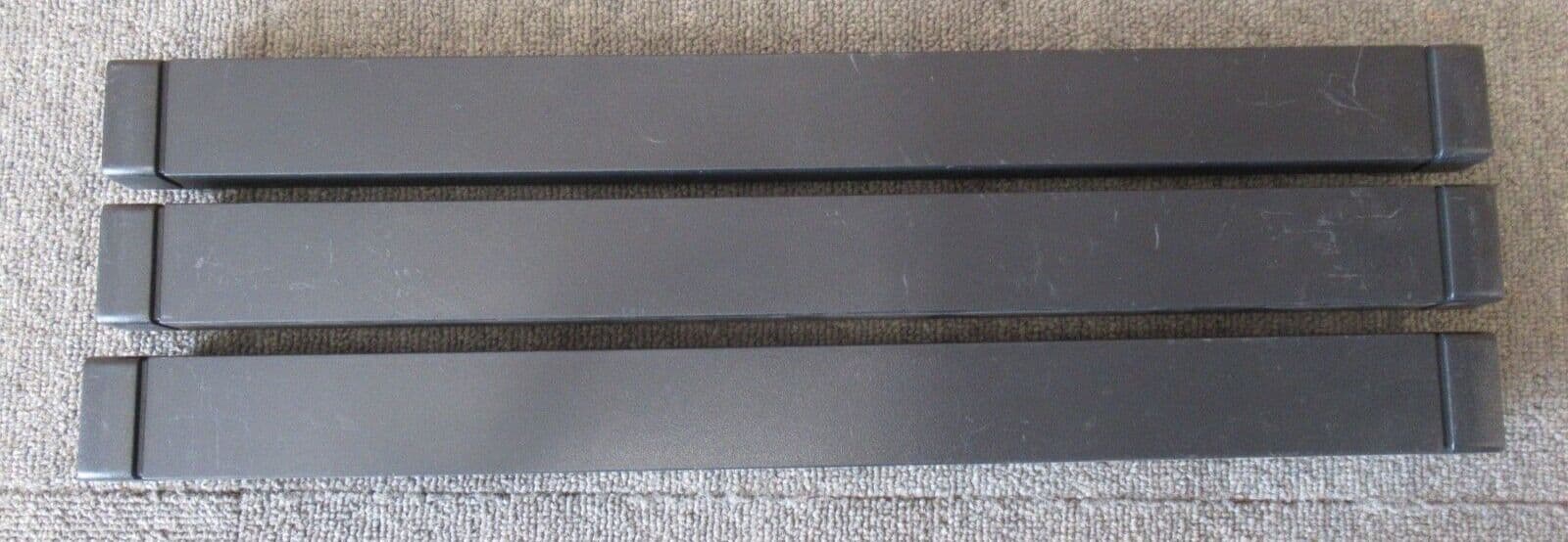3 x HP 464695-001 Universal 1U 19" Rack Server Cabinet Black Blank Slot ...