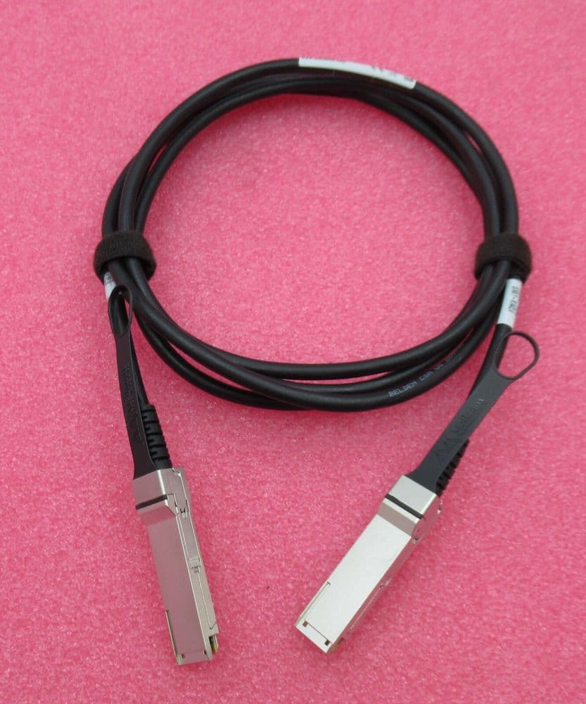 3 x Mellanox Passive Copper Cable 100GbE QSFP28 to QSFP28 3M MCP1600 ...