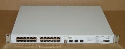 3Com 3824 SuperStack 24 port Gigabit Managed Ethernet Network Switch ...
