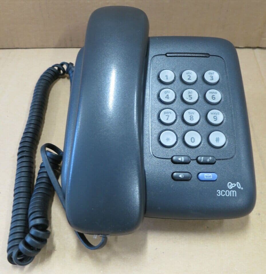3Com 3C10399A 3100 Entry SL Phone VoIP PoE Business Telephone