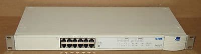 3COM 3C16405 PS 40 SuperStack 2 12-Port Ethernet Hub Switch Network