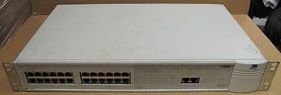 3COM 3C16950 SuperStack 2 1100 24-Port Ethernet Network Switch