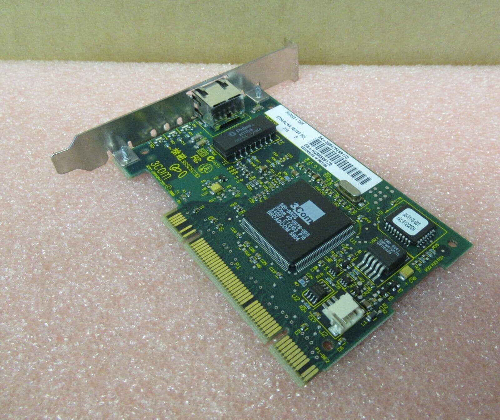 3Com EtherLink 10/100 Fast Ethernet PCI Network Adapter 3C905C-TXM 3892B230