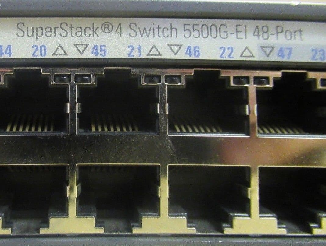 3Com Superstack 4 5500G-EI 48-Port Managed Gigabit Layer3 Switch 3CR17251-91