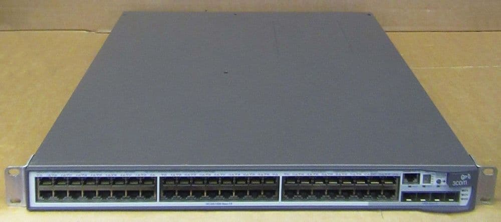 3Com Superstack 4 5500G-EI 48-Port Managed PoE Gigabit L4 Switch ...