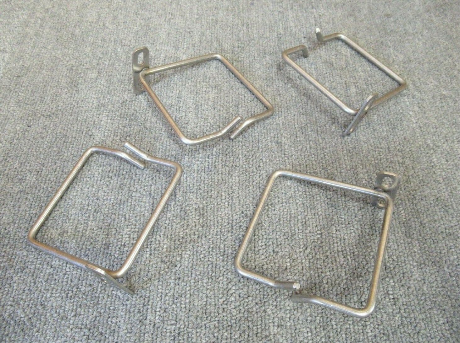 4 x 1U Vertical Server Rack Cable Management D-Ring Hook Cable Organizer