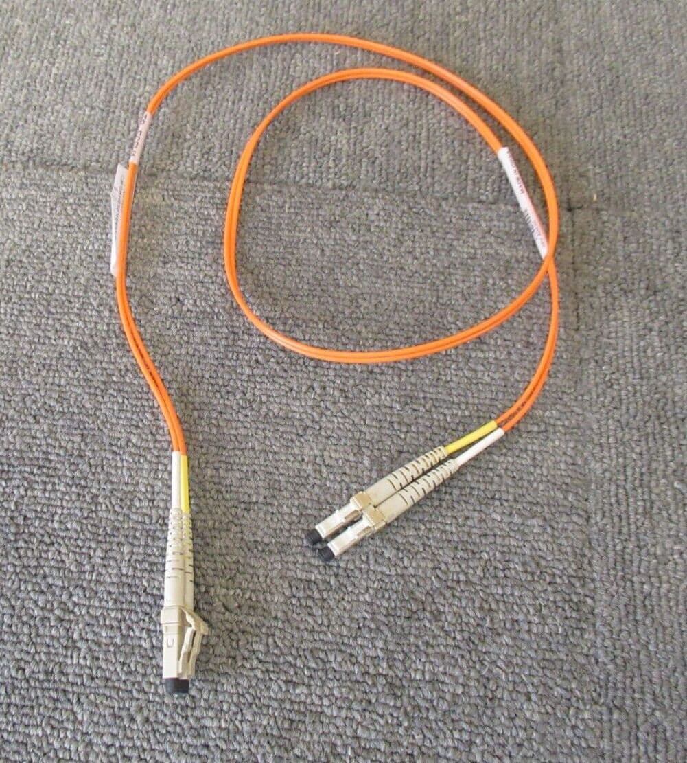 4 x Dell RH538 0RH538 1M Orange Multimode Duplex 50/125 LC To LC Fiber ...
