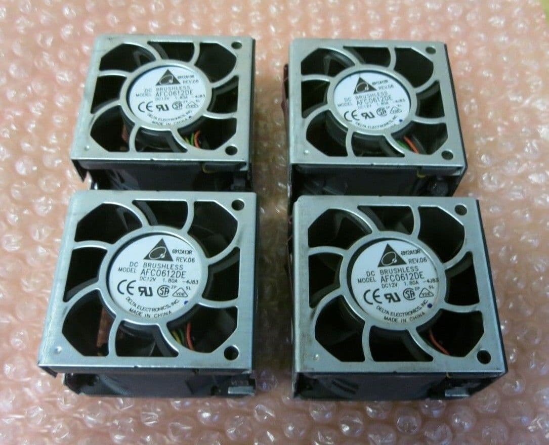 4 x HP 60MMX38MM Hot Plug Fan Assembly For Proliant DL380 G5 AFC0612DE